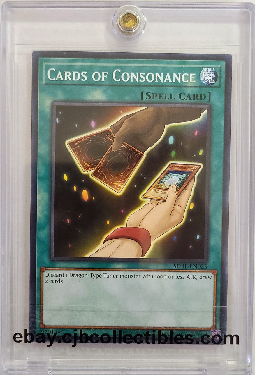 Yu-Gi-Oh! CARDS OF CONSONANCE SDBE-EN025 Structure Deck: Saga of BEWD 🍒 ...