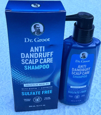 Dr. Groot ANTI DANDRUFF SCALP CARE SHAMPOO WITH BIOTIN- NEW | eBay