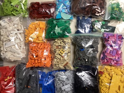 LEGO Sorted Bricks Pieces BULK By Color Actual Photo You Pick Lots FREE ...