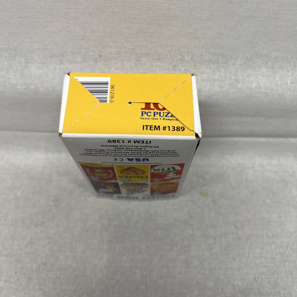 White Mountain Puzzles General Mills 3 100 pc puzzles Cocoa Puffs Lucky ...