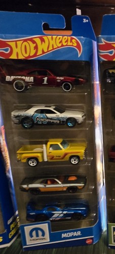 Hot Wheels/Matchbox 5 Pack Lot Of 7! Mopar, Flames, Beasts, And More ...