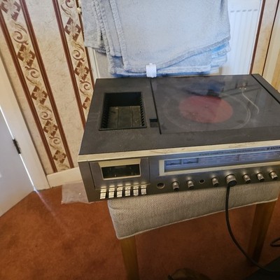 Vintage Waltham STM 50 Cassette, Radio and Turntable Stereo Receiver ...