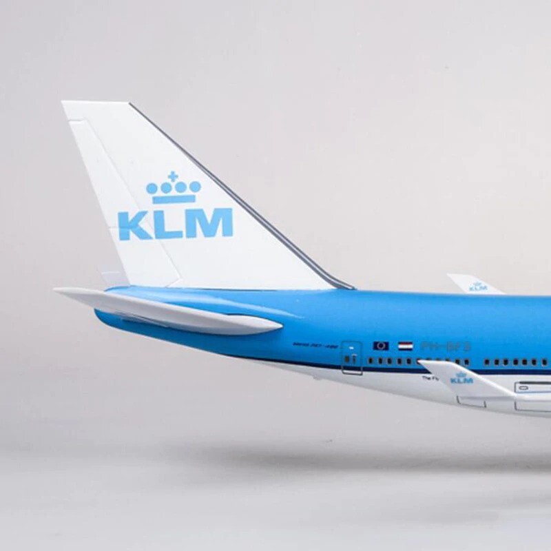 Extra Large KLM Royal Dutch Boeing 747 Aircraft Model Plane Toy Gift ...