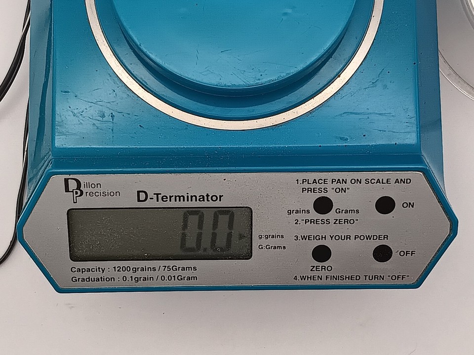Dillon Precision D-Terminator Digital powder Scale/Measure | eBay