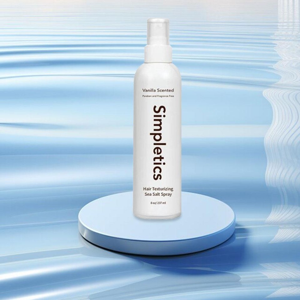 Simpletics Sea Salt Spray Simpletics Texturizing Vanilla Sea Salt