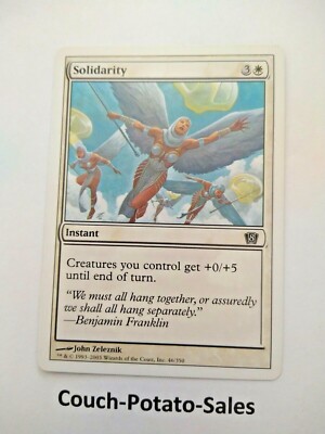 MTG Solidarity Eighth Edition 46 Regular Common - Premium NOS ...