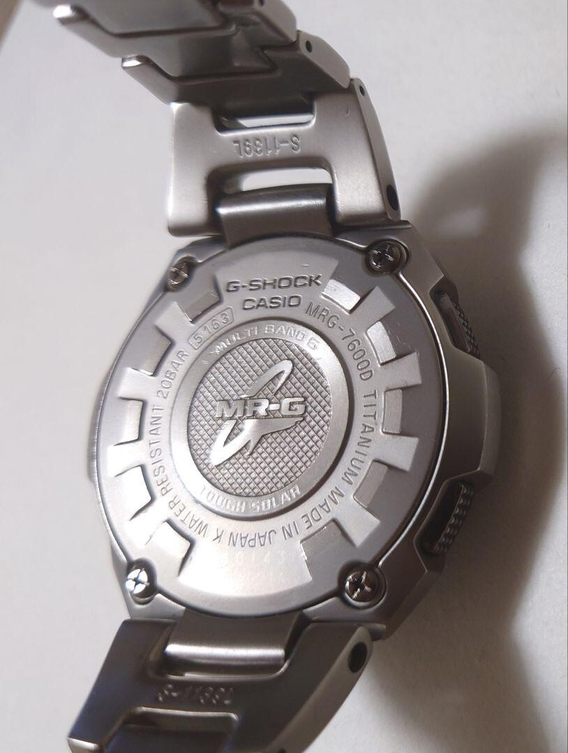 CASIO watch G-SHOCK MR-G MRG-7600D-1BJF Men's Watch in Box CASIO watch G-SHOCK MR-G MRG-7600D-1BJF Men's Watch in Box