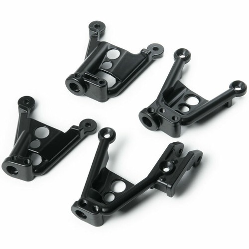 1 set Alloy Metal Front & Rear Shock Mount For RC Crawler Axial SCX10II ...