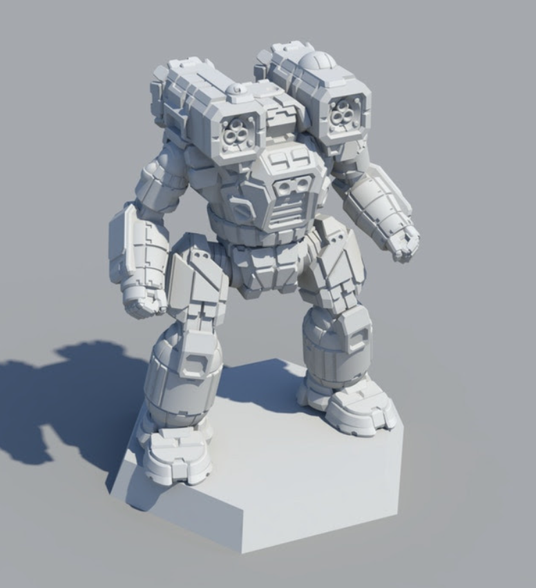 Battletech Hunchback IIC Mech + Pilot Cards Alpha Strike Clan Heavy ...