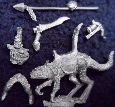 1990 Dark Elf MM71 Doom Drake Cold One Rider 1 Marauder Cavalry ...