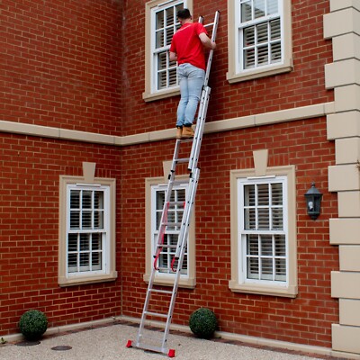 Extension Ladder - Home Master 3 Section Extension Ladder - EN131 ...