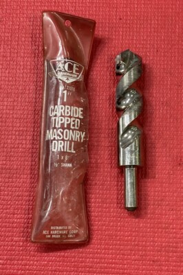 ACE Hardware 21516, 1" X 6 Carbide Masonry Cement Percussion Duty Drill ...
