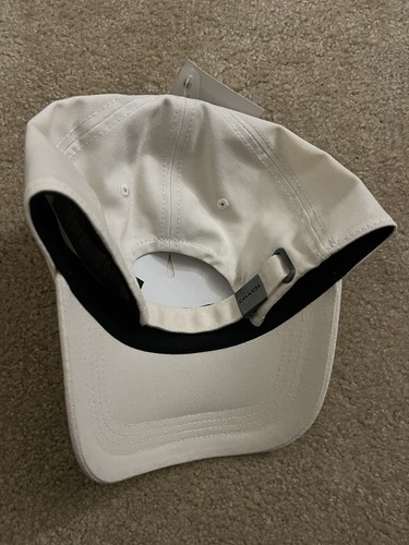 COACH WOMENS EMBROIDERED BASEBALL HAT - ADJUSTABLE CLOSURE - CHALK ...