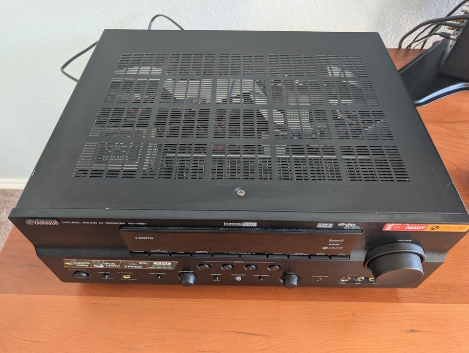 Yamaha RX-V661 Natural Sound 7.1 Channel 560W HDMI Dolby Digital AV ...