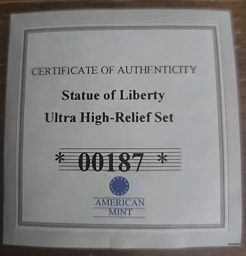 Statue of Liberty Lighting the Path Commemorative Coin – American Mint ...
