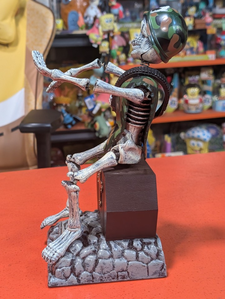 Boogie Bones Halloween Skeleton on tombstone moves to Shake it Baby FTC ...