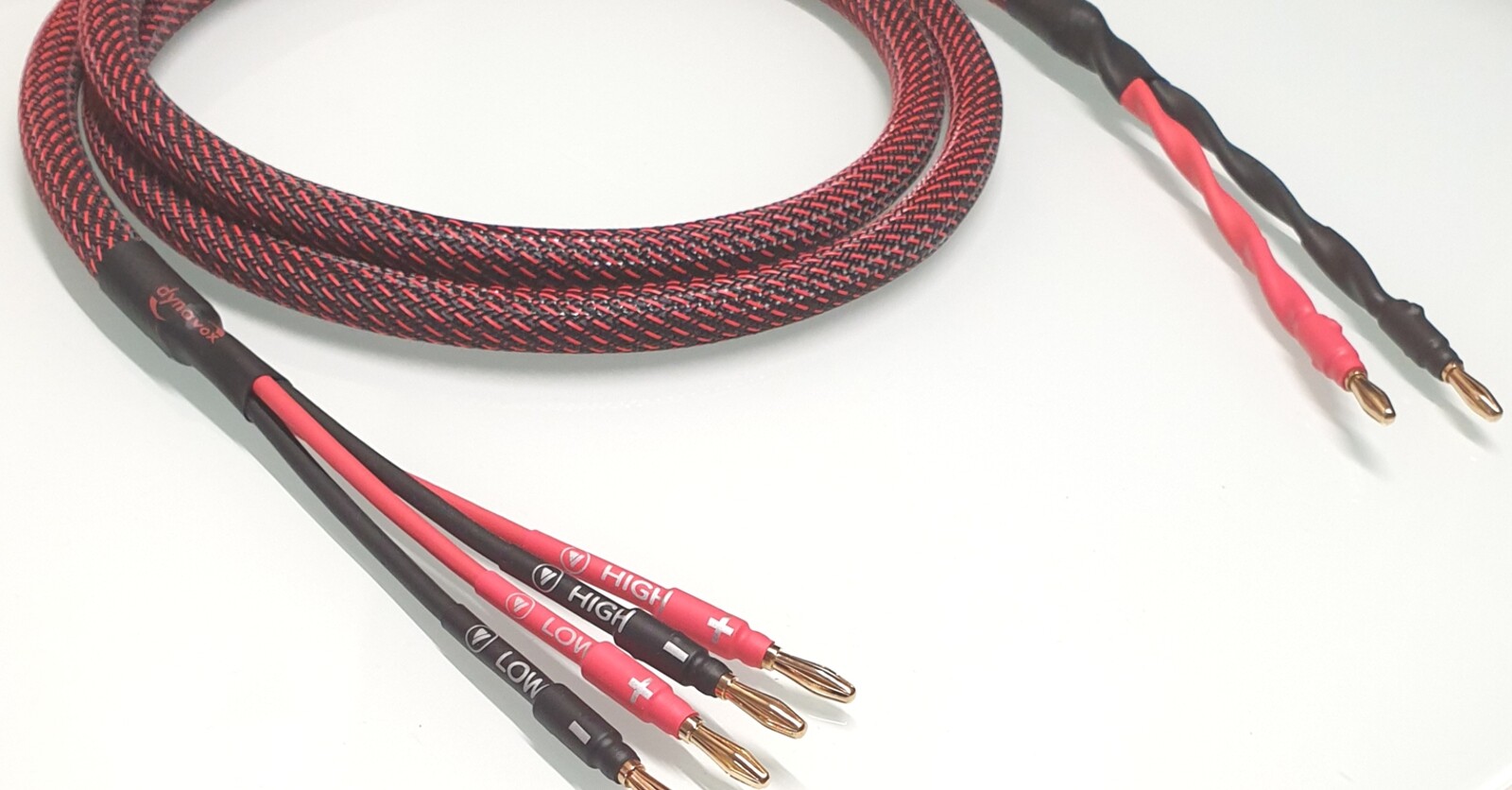 Dynavox -Perfect Sound- Premium Lautsprecher-Kabel - Bi-Wiring - Mono ...