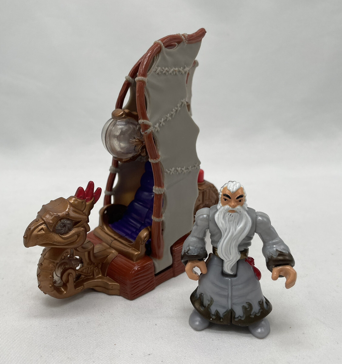 Rare Imaginext 2004 Eldwin the Sorcerer!! Flying Wizard C5239 HTF | eBay