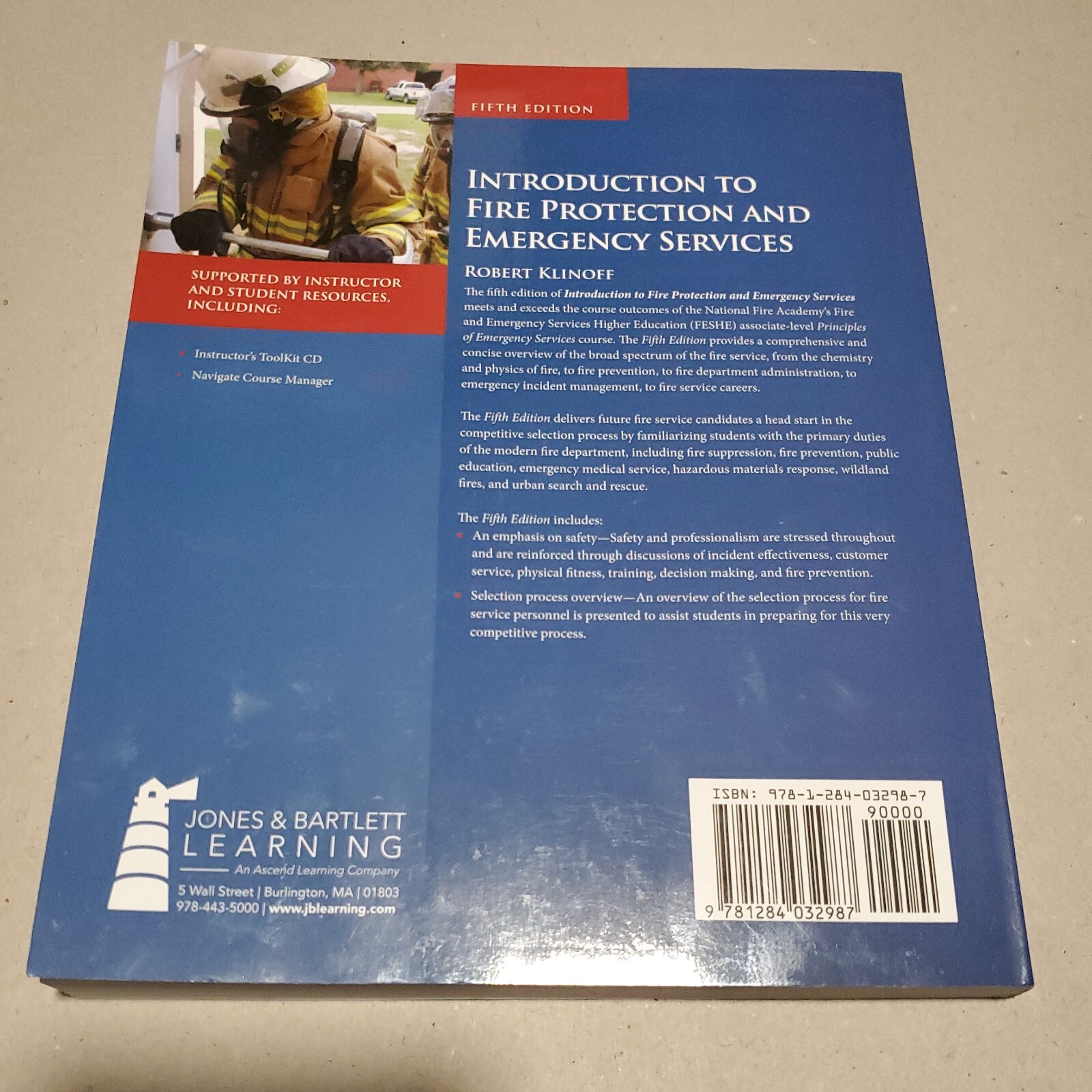 Introduction to Fire Protection and Emergency Services by Robert ...