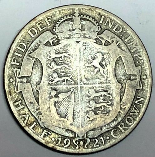 # C4681 GREAT BRITAIN COIN, HALF CROWN 1921 | eBay