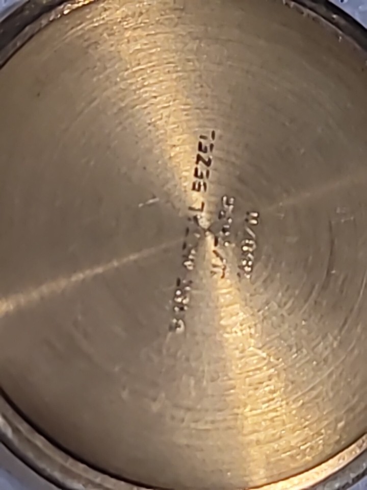 Anne Klein for Sutton Time Gold Tone Pocket Watch Lion Face Needs ...