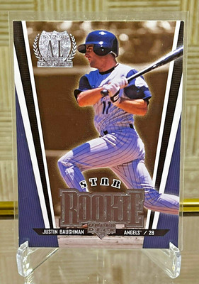 1999 #13 Justin Baughman Upper Deck Star Rookie Rookie Anaheim Angels ...