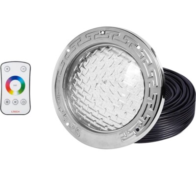 HQUA PN01DC 120V AC LED RGBW Color Change Inground Pool Light, 10 Inch ...