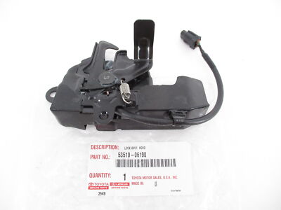 Genuine OEM Toyota 53510-06190 Hood Latch Lock Assy 2012-2014 Camry | eBay