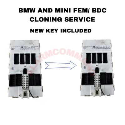 BMW/MINI COOPER FEM/BDC KEY PROGRAMMING MAIL IN SERVICE ALL KEYS LOST ...
