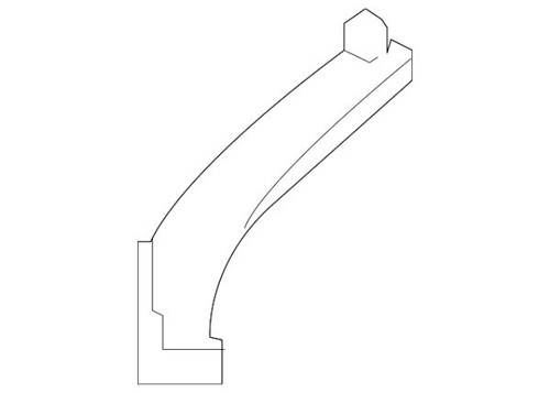 62042-EA001 Nissan Bracket-front bumper 62042EA001, New Genuine OEM ...