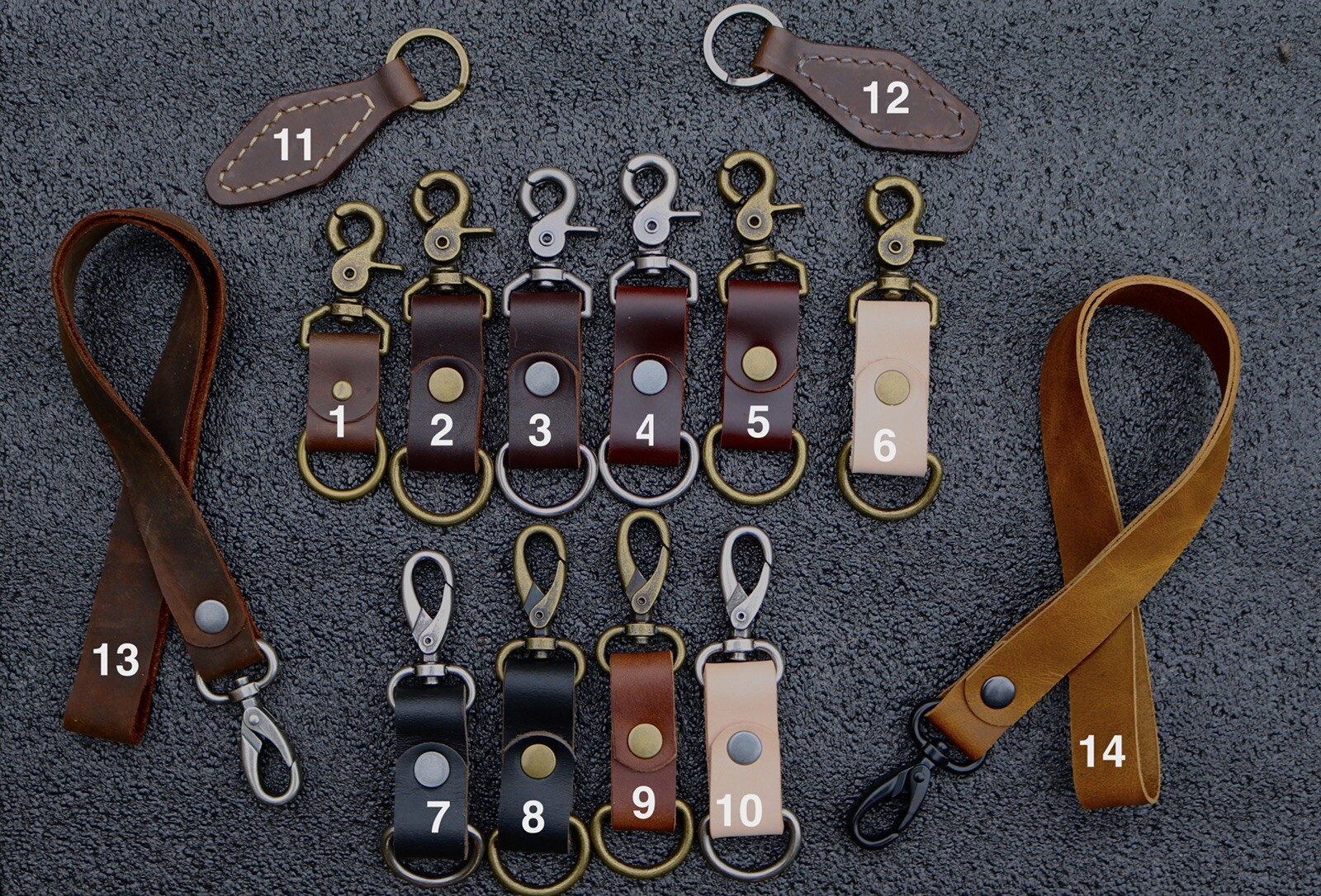 Leather Keychain & Lanyard | eBay