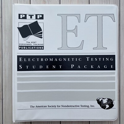 Electromagnetic Testing (ET) - Student Package Second Edition ASNT Item ...