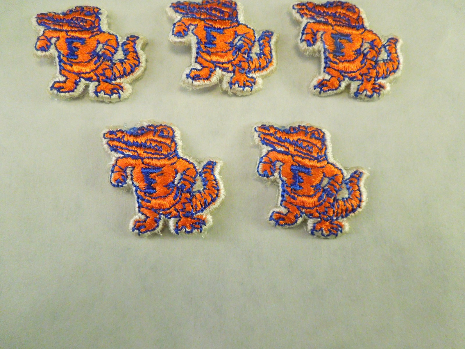 5 University of Florida Patches- Mini Orange Gators | eBay