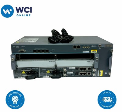 Juniper MX104-AC 4 MIC Slot Chassis w/ 2x RE-S-MX104 and 2x PWR-MX104 ...