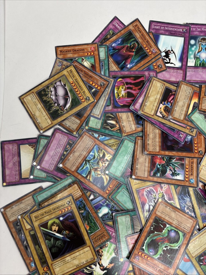 Yugioh Card Lot Vintage Over 230 Cards Mixed S | eBay