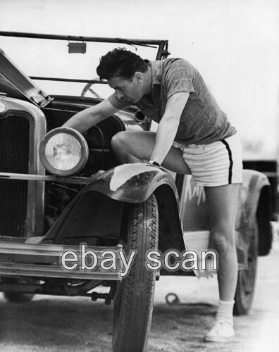 GEORGE O'BRIEN BEEFCAKE HUNKY LEGS WORKS ON CAR 8X10 PHOTO 553 | eBay