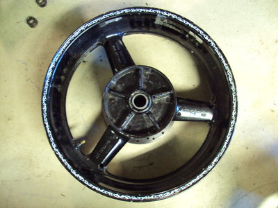 1999 2000 2001 2002 99-02 Yamaha YZF R6 Rear Wheel with Rotor B | eBay