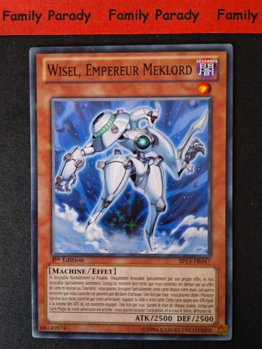 STARFOIL Wisel Empereur Meklord SP13-FR047 Carte YuGiOh! 1ère Edition ...