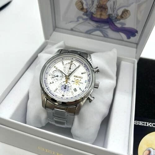Seiko X ONE PIECE Monkey D. Luffy Gear 5 Edition Model Watch Limited To ...
