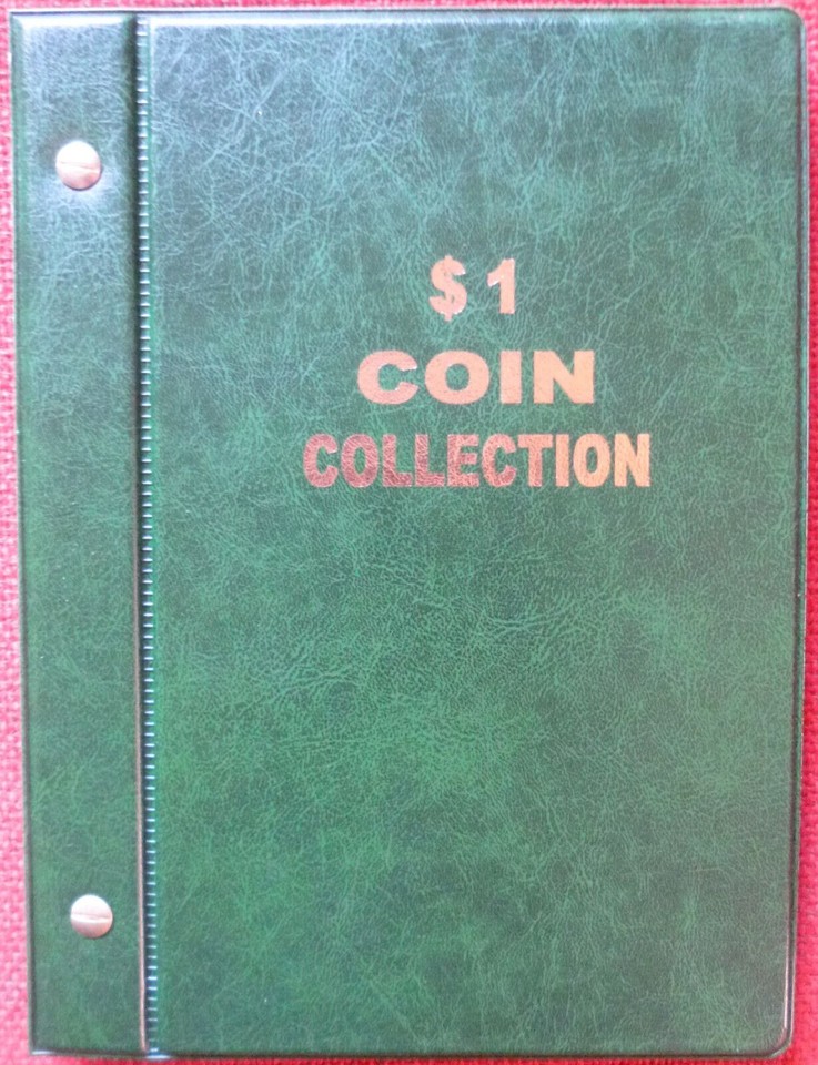 VST AUSTRALIAN $1 COIN ALBUM for COLLECTION 1984 to 2023 MINTAGES ...