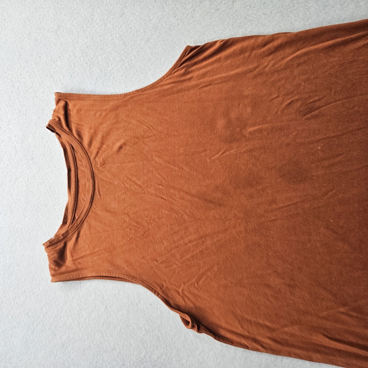 Womens Burnt Orange Tops ASTR Francis Top Tuni
