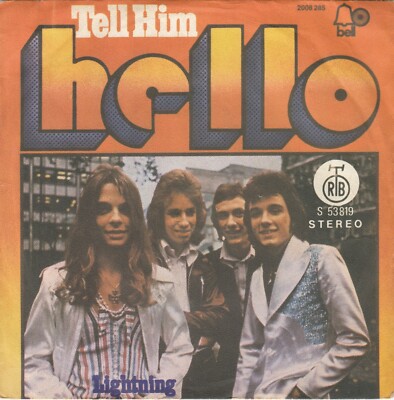 HELLO TELL HIM / LIGHTING 1974 RECORD YUGOSLAVIA 7" PS | eBay
