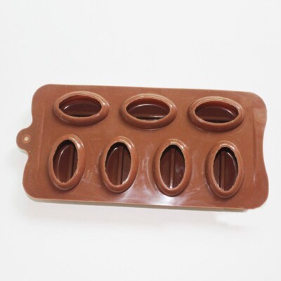 3D Beans Ice Cube Soap Candy Plaster Jello Coffee Beans Shape Mold ...