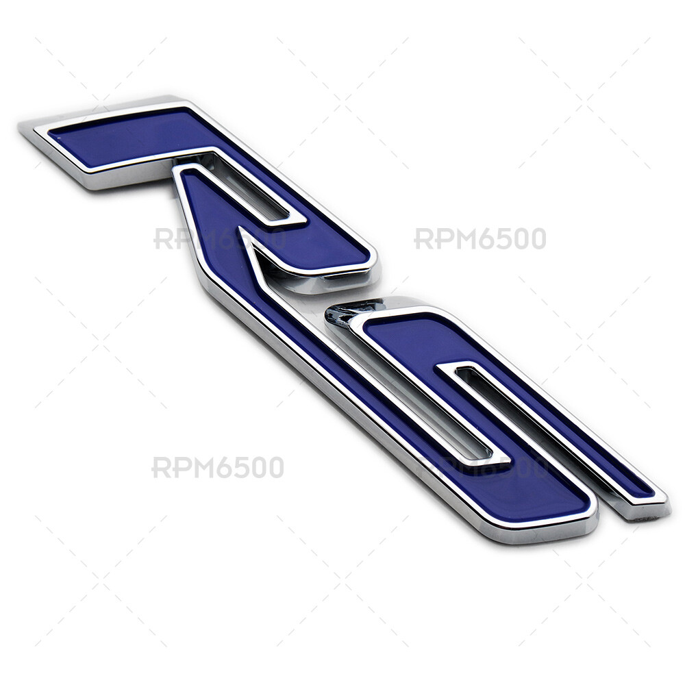 For Chevy RS Rear Trunk Lid Nameplate Logo Fender Marker 3D Emblem ...