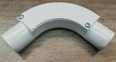 Marshall Tufflex MT 25mm IB 25 White PVC Inspection Bend | eBay UK