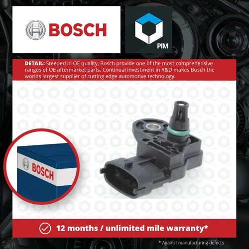 Boost Pressure Sensor 0281006102 Bosch 55219299 1403945 504073323 ...