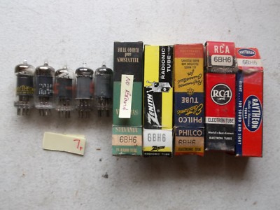 LOT OF 5 NEW IN BOX ASSORTED ELECTRONIC TUBE 6BH6 (338) | eBay