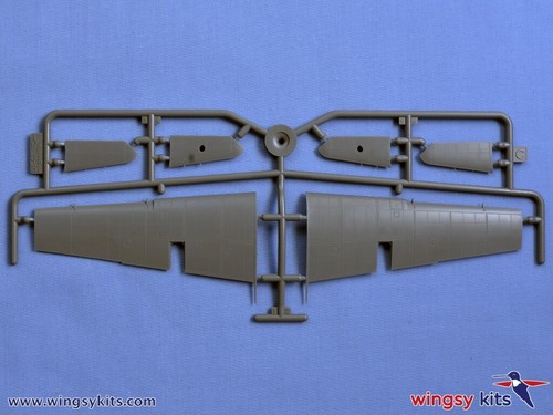 Bf 109 E-1 Messerschmitt "Emil" (Plastic model kit) 1/48 Wingsy Kits D5 ...