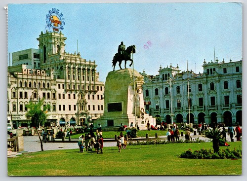 Postcard Lima Peru Posted Post Card Continental | eBay