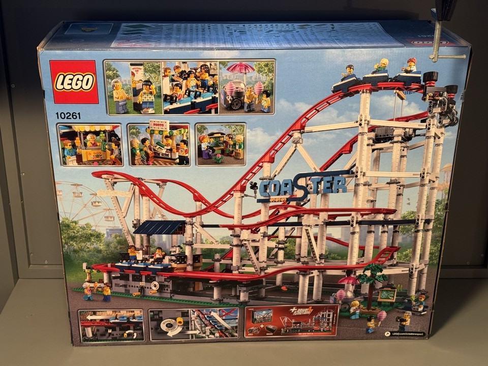 LEGO 10261 Roller Coaster • New, Sealed • Excellent • Super Fast ...